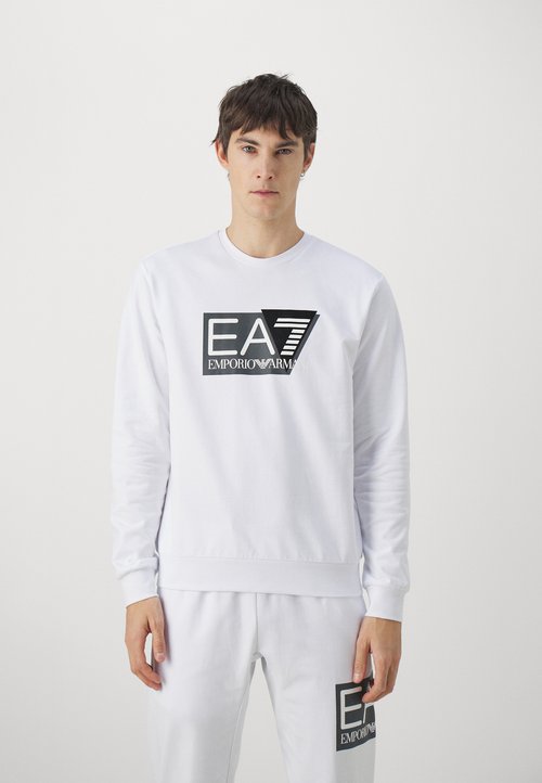 Armani Exchange Sweatshirt - white/weiß - Zalando.ch