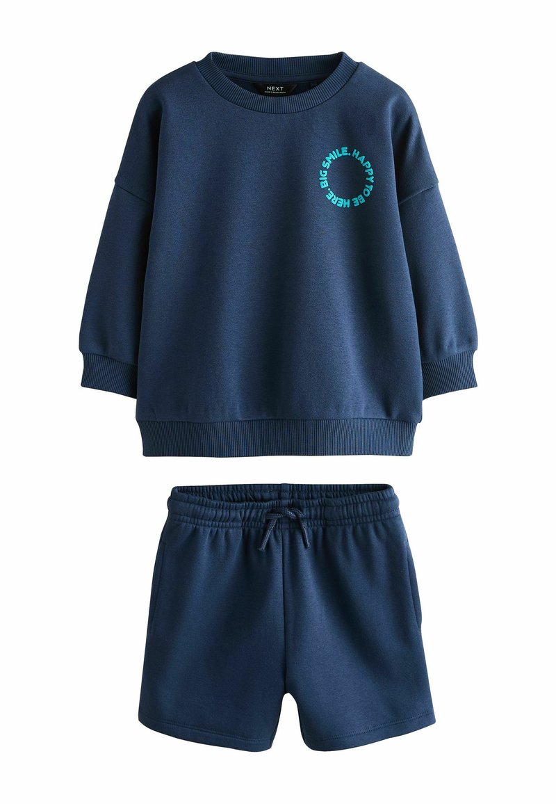 Next CREW NECK SET - Træningssæt - navy big smile/blå - Zalando.dk