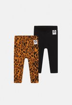 Mini Rodini BASIC LEOPARD 2 PACK UNISEX - Leggings - Hosen - multi/mehrfarbig - Zalando.at
