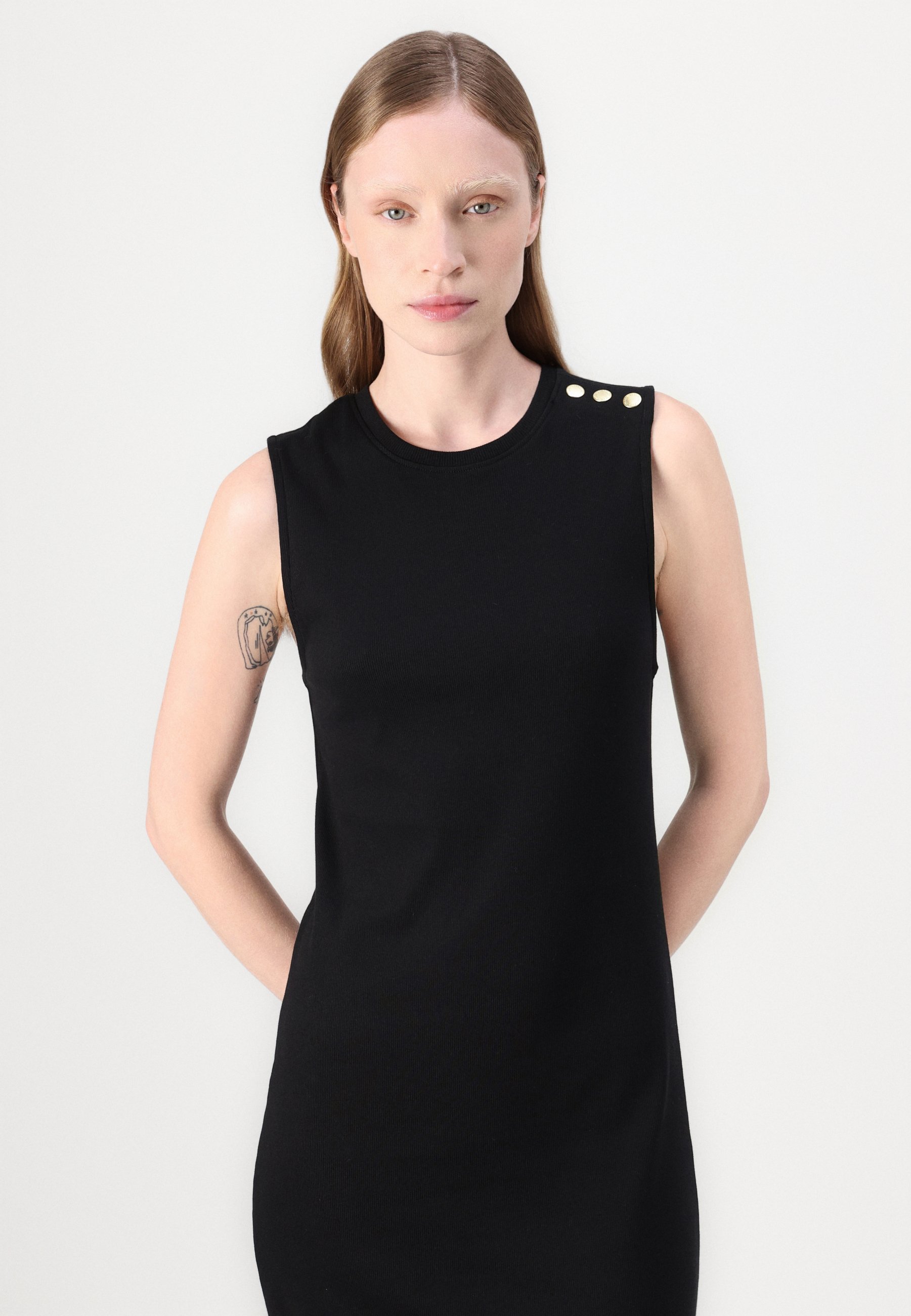 Barbour International WHITSON MIDI DRESS Jerseykleid black schwarz Zalando