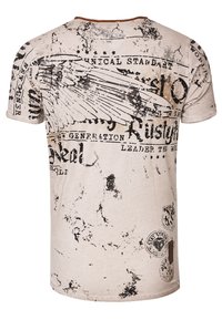 Rusty Neal T-Shirt print - stone/grau - Zalando.de