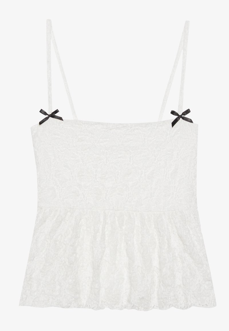 Even&Odd Top - egret/off-white - Zalando