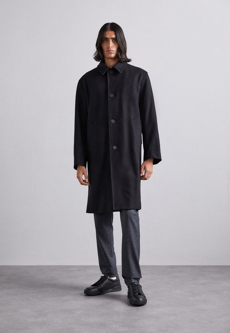 sandro Klasikinis paltas - Noir/juoda - Zalando.lt