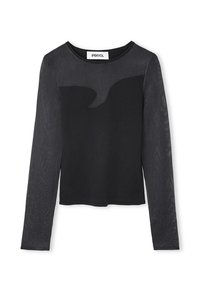Ipekyol TRANSPARENT - Jumper - black - Zalando