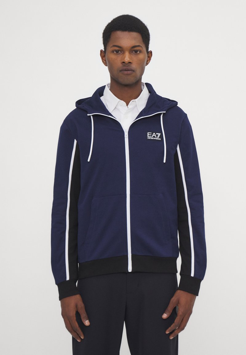 EA7 Emporio Armani Sweatjacke - blu navy/dunkelblau - Zalando.ch
