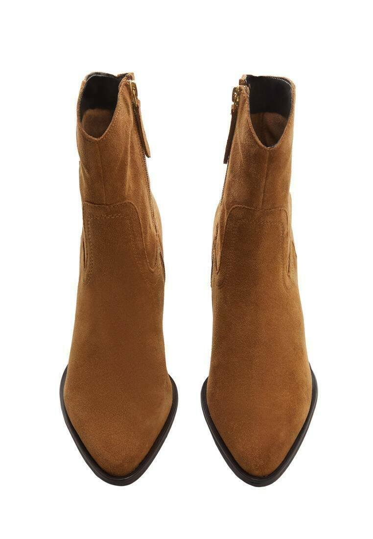 Mango Botines camperos - brown/marrón - Zalando.es