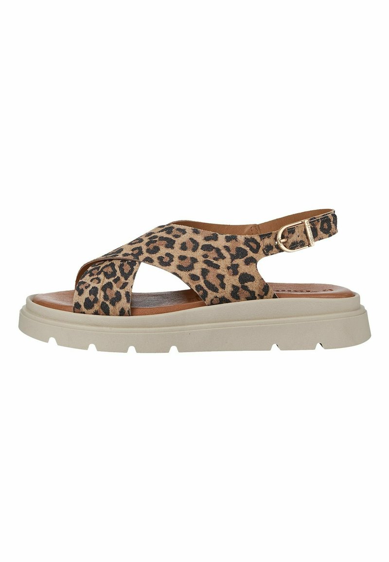 Tamaris Sandalen - leopard/camel - Zalando.nl