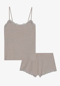 Anna Field SHORT - Pyjamas - off-white/offwhite - Zalando.se