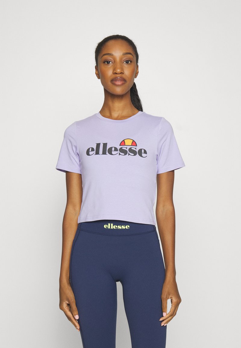 Ellesse T-shirt z nadrukiem/fioletowy - Zalando.pl