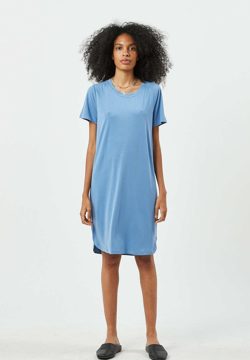 Minimum LARAH - Jersey dress - quiet harbor/blue - Zalando.de