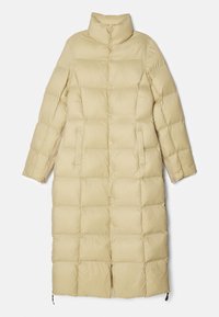 Wood Wood LIVIA LONG PADDED - Winterjas - dark khaki/beige - Zalando.be