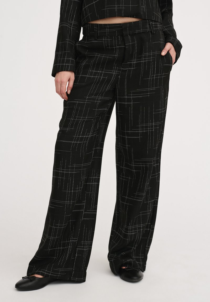My Essential Wardrobe FREJA - Pantalon classique - black/noir - ZALANDO.FR