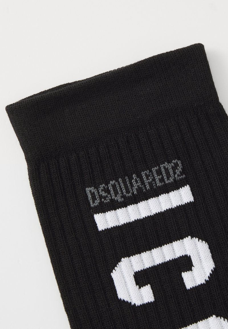 DSQUARED2 ICON MID CREW - Socken - black/white/schwarz - Zalando.de