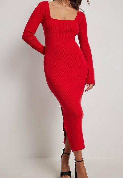 Rode Gebreide jurken online kopen | Gratis verzending voor de meeste ...