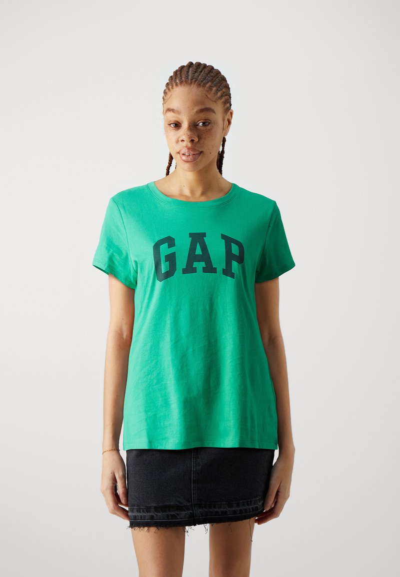 GAP TEE - Camiseta estampada - simply green/verde - Zalando.es