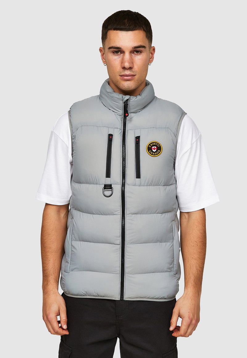 Alessandro Zavetti Kamizelka/szary - Zalando.pl