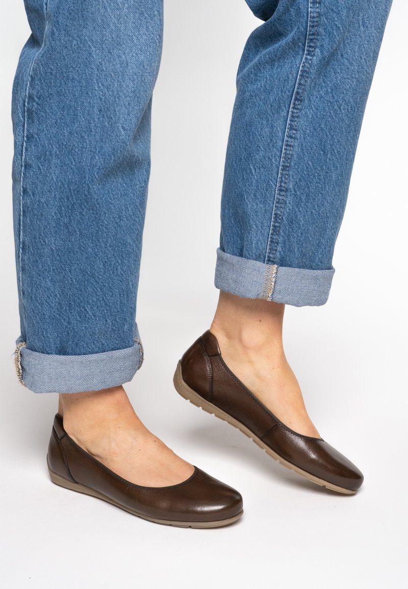 ara BARI-SPORT - Ballet pumps - mocca/brown - Zalando
