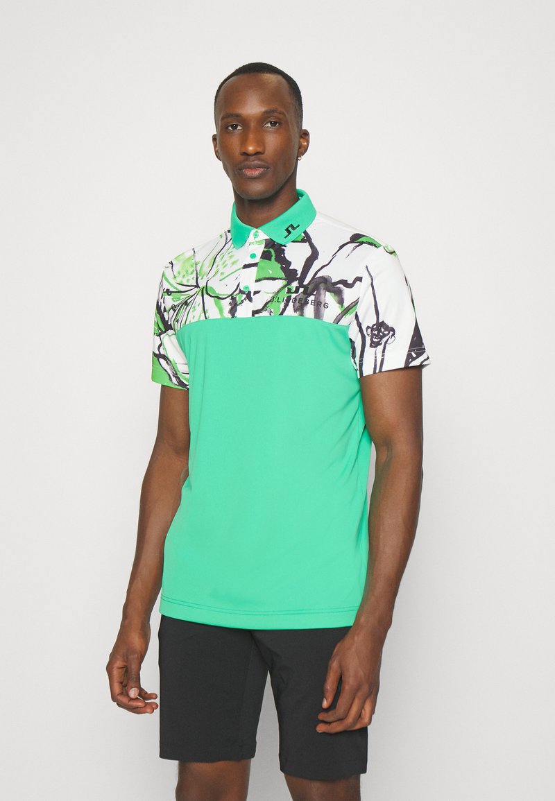 J.LINDEBERG Sports JEFF MASTERS GOLF - Polo shirt - white - Zalando