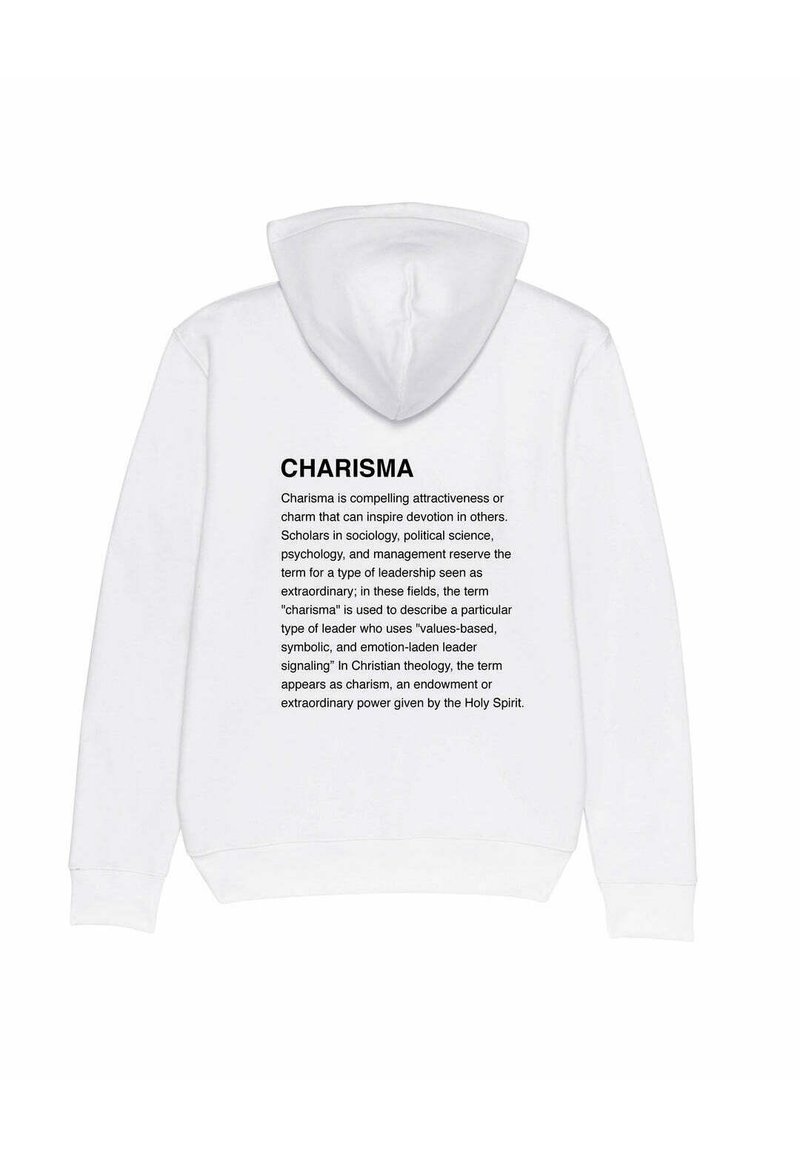 Mira Paris CHARISMA DEFINITION UNISEXDIE - Hoodie - white - Zalando.de