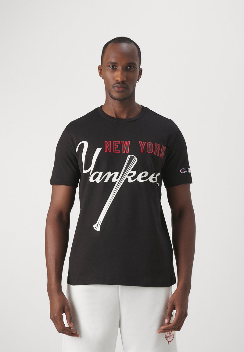 Champion MLB TEE - T-shirts med print - black/svart - Zalando.no