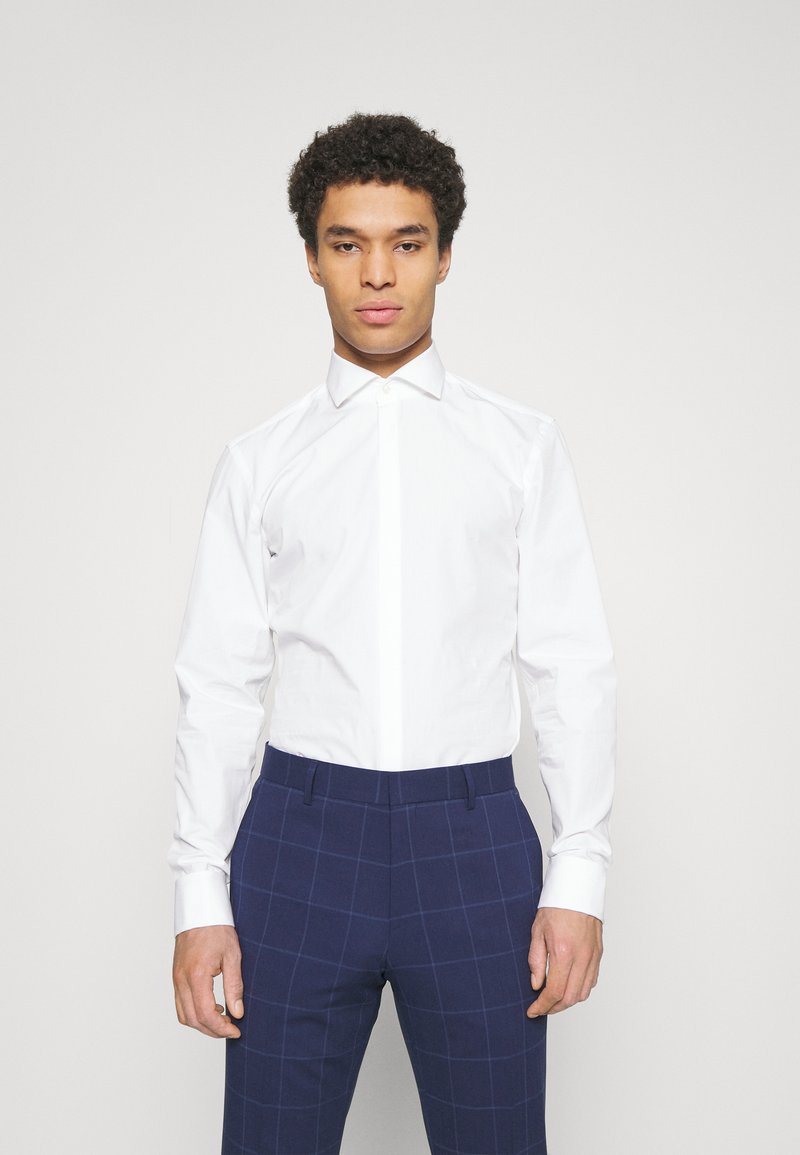 HUGO KATTHEW - Formal shirt - open white/white - Zalando.ie