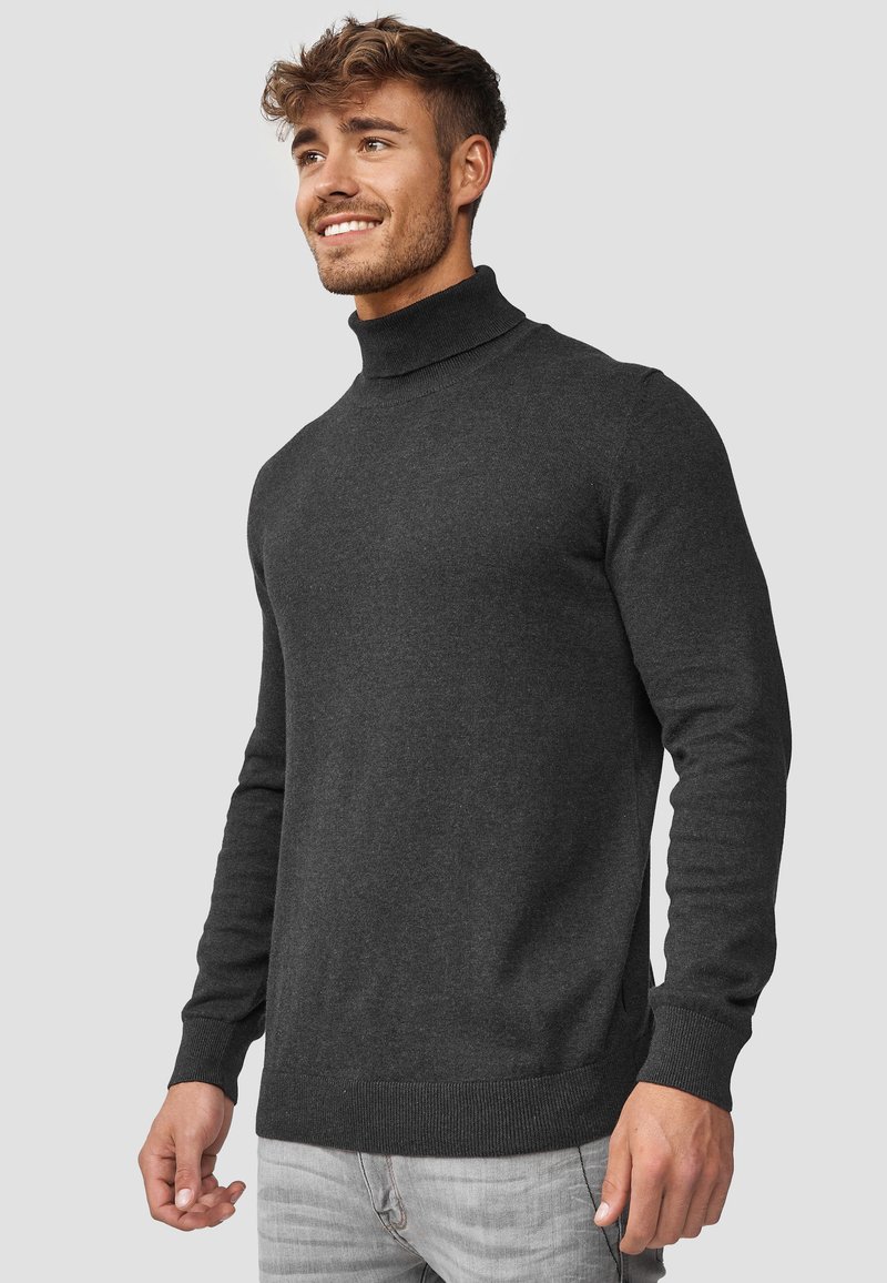 INDICODE JEANS ELDO - Jumper - charcoal mix/anthracite - Zalando.ie