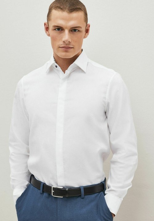 Next SIGNATURE TRIMMED - Businesshemd - off white/offwhite - Zalando.ch
