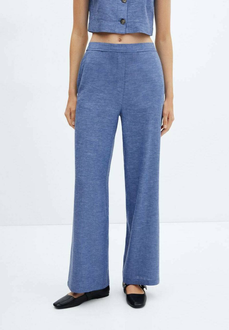 Mango Broek - dark blue/donkerblauw - Zalando.nl