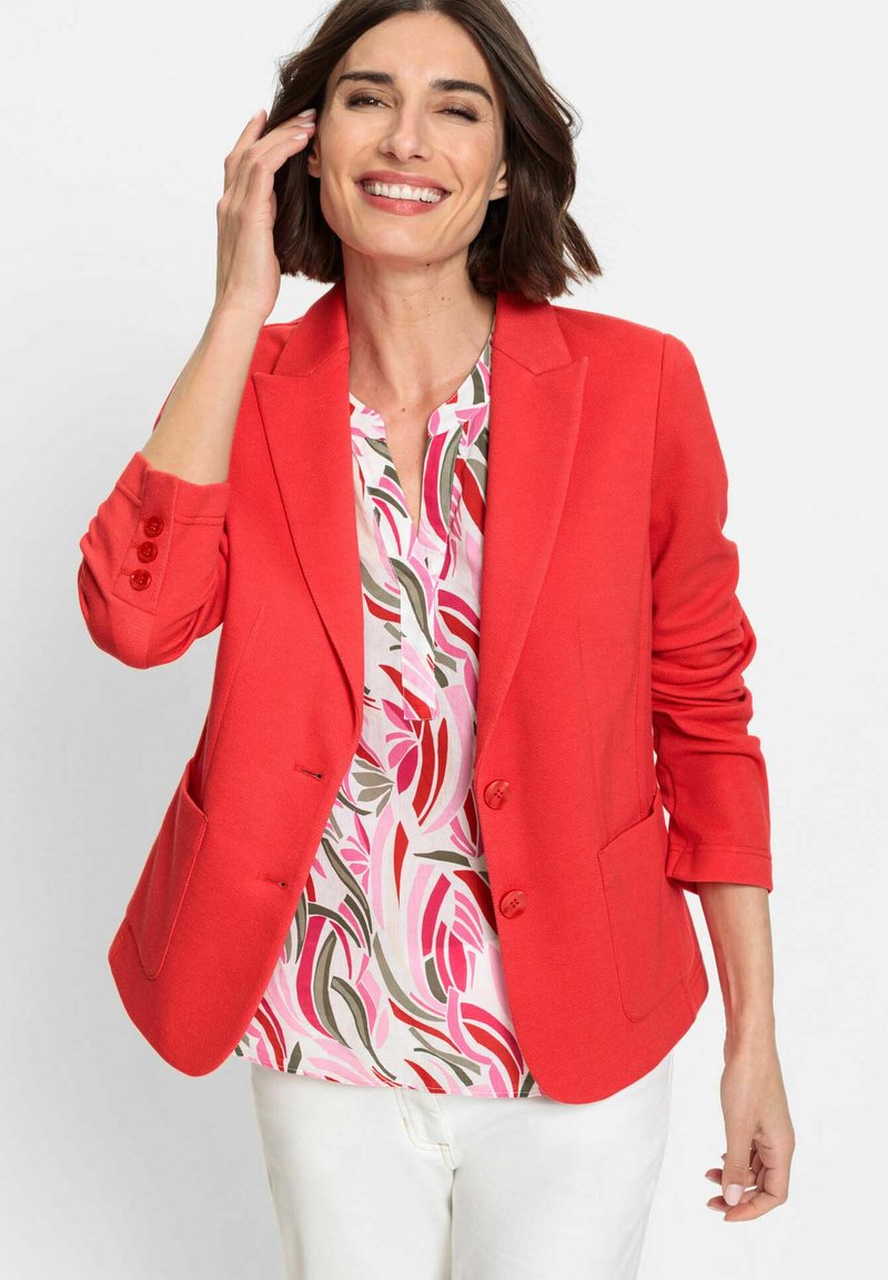 Olsen Blazer - rosa - Zalando.de