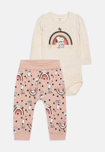 Name it NBFOSLA SNOOPY SET - Broek - peyote melange/rose smoke/beige ...