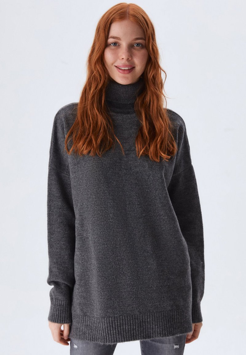 LTB TOHIJI - Jersey de punto - dark grey/gris oscuro - Zalando.es
