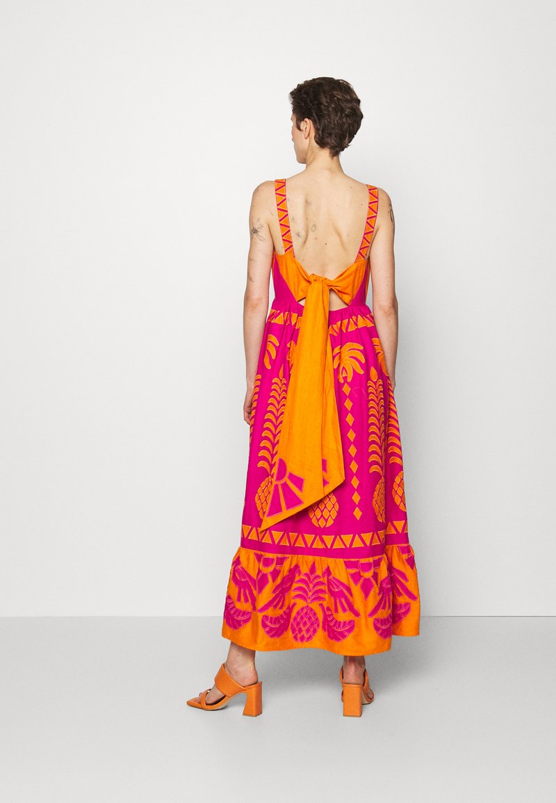 Farm Rio MIXED ROMANTIC GARDEN MINI DRESS - Robe longue - multi ...