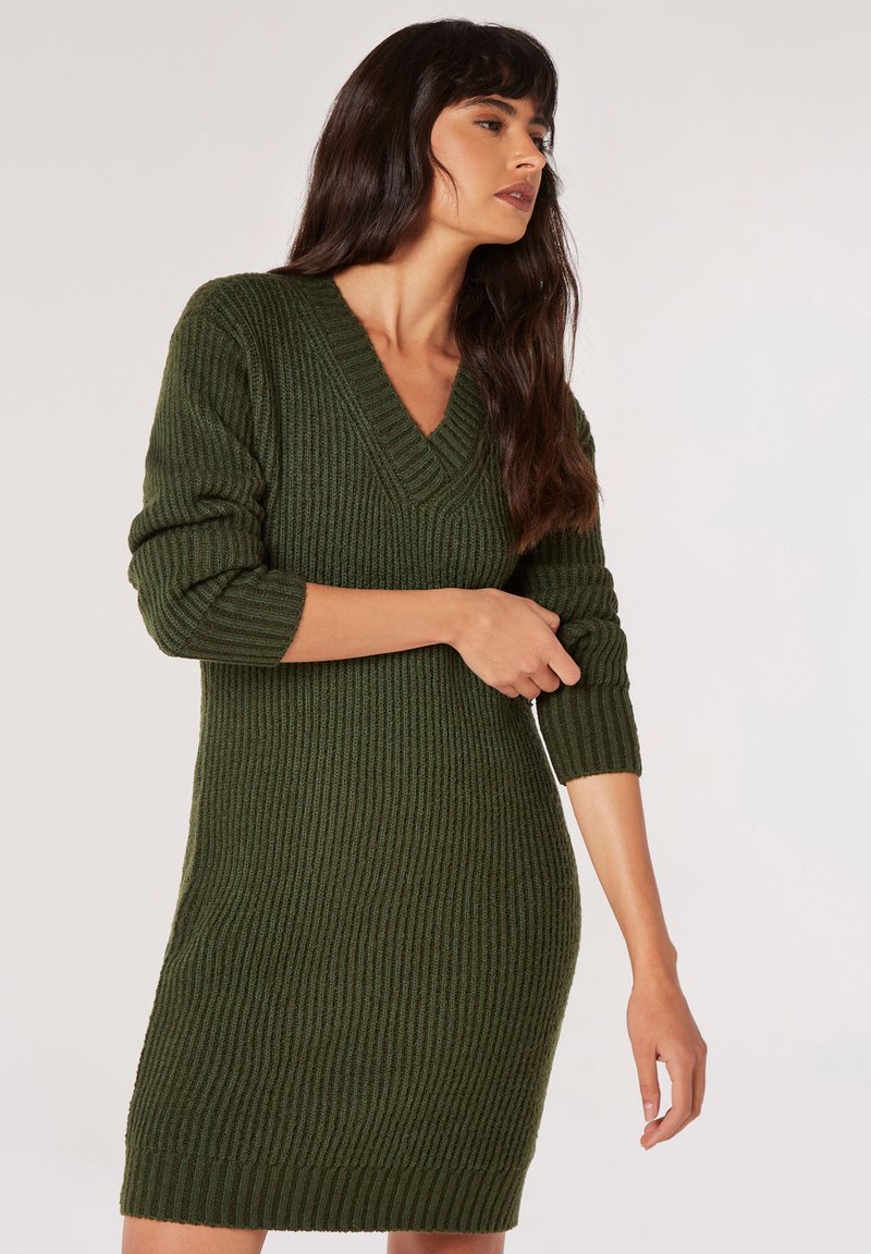 Apricot Robe pull - green/vert - ZALANDO.FR