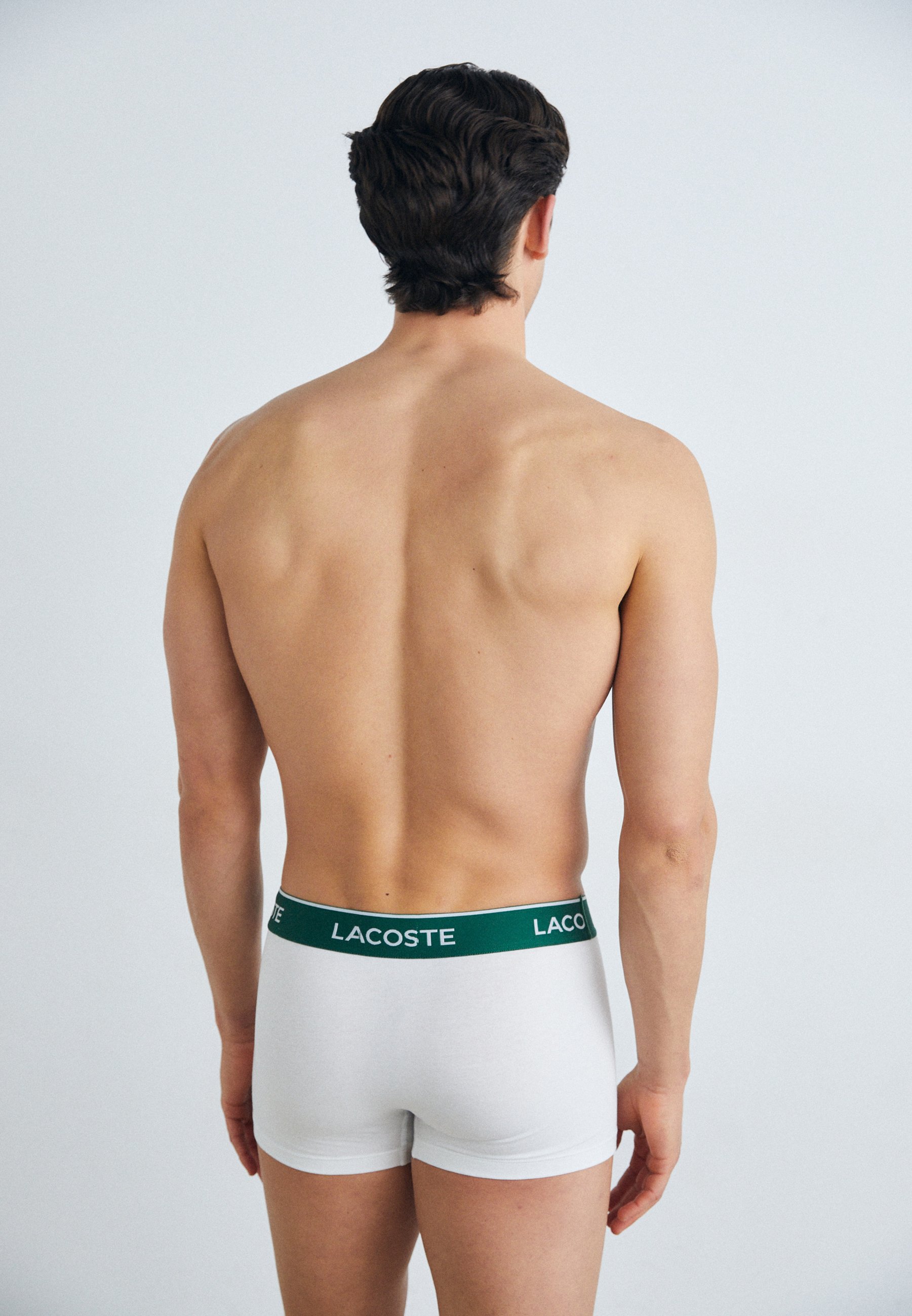 取寄) ラコステ メンズ 3-パック ソリッド ウィズ セミ ファンシー