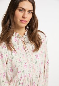 usha USHA QISHA - Freizeitkleid - weiss mehrfarbig/mehrfarbig - Zalando.de