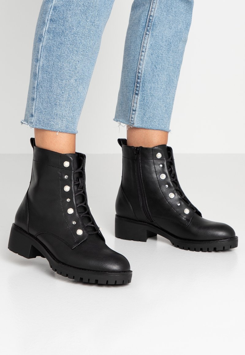 Anna Field Schnürstiefelette - black/schwarz - (Pre-owned) - Zalando