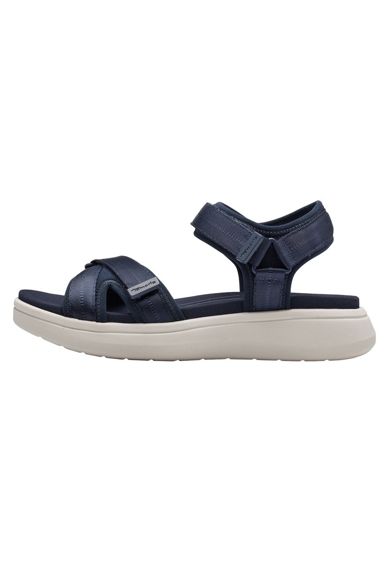 Tamaris Platform sandals - navy/blue - Zalando.ie