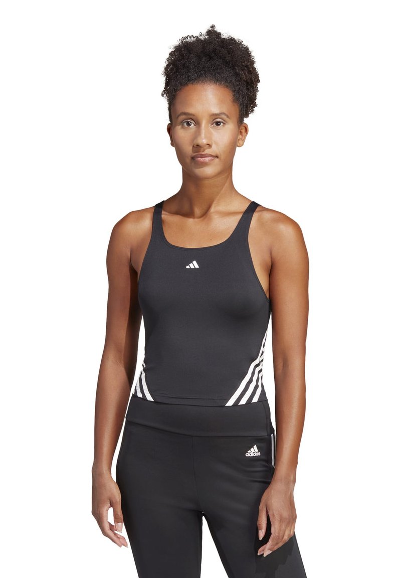 adidas Performance Top - black/white/schwarz - Zalando.ch