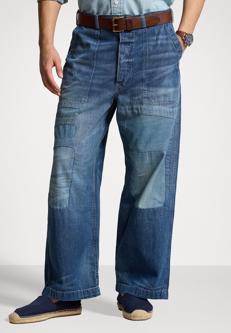 Polo Ralph Lauren NAVAL FULL LENGTH STRAIGHT - Jeans Relaxed Fit ...