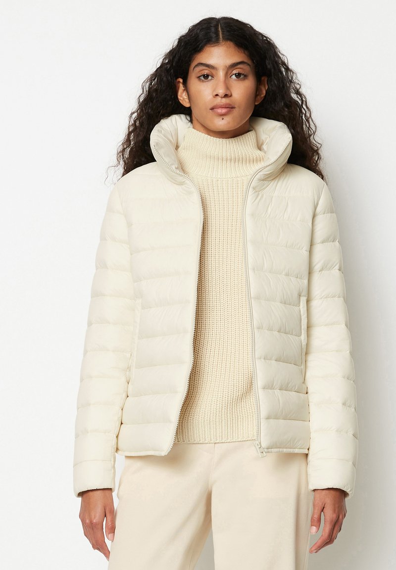 Marc O'Polo MIT WASSERABWEISENDER OBERFLÄCHE - Veste d'hiver - chalky sand/beige - ZALANDO.FR