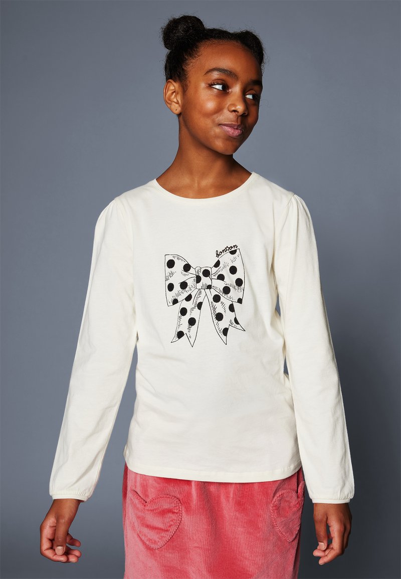 Bonton NOEUD - Topper langermet - creme bonton/offwhite - Zalando.no