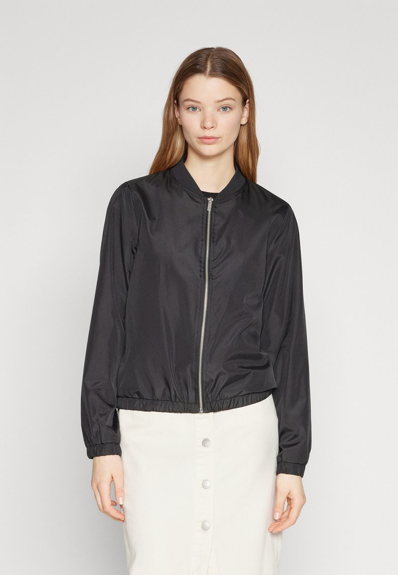 VILA VIPASSION NEW - Bomber Jacket - black - Zalando.ie