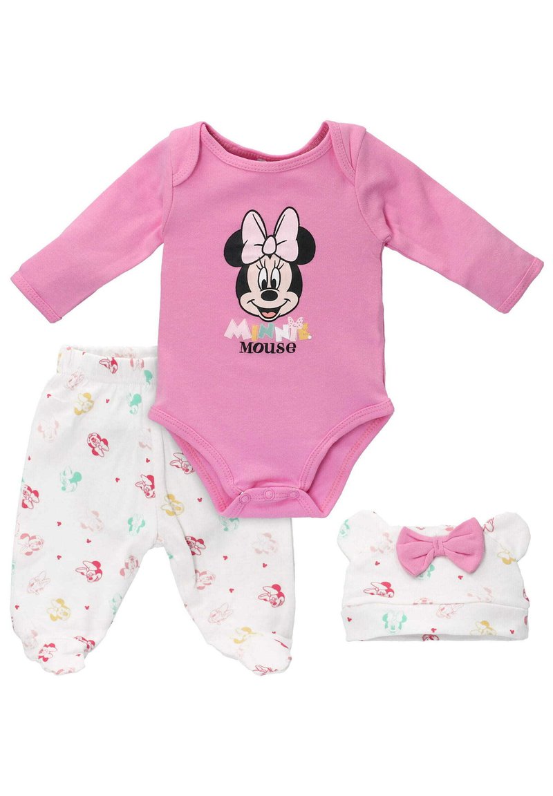 Disney 3TLG SET DISNEY - Beanie - rosa/light pink - Zalando