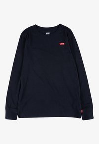 Levi's® BATWING CHEST HIT TEE - Hosszú ujjú felső - black/fekete ...