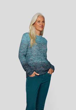Key Largo WKN FLASH ROUND - Strickpullover - grey mel./grau-meliert ...