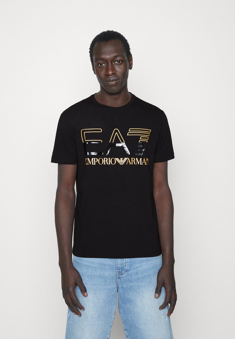 EA7 Emporio Armani T-shirt con stampa - black/nero - Zalando.it