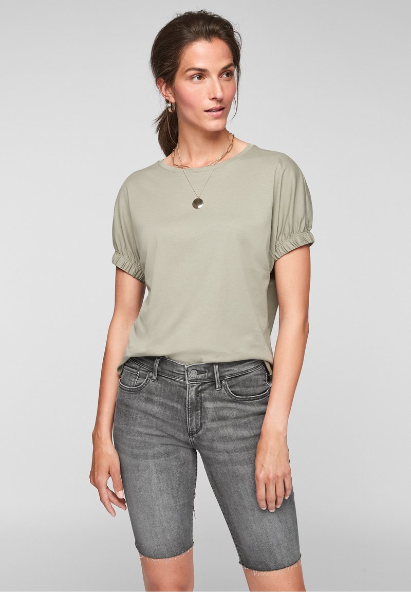 s.Oliver Jeans Shorts - grey/rinsed denim - Zalando.ch