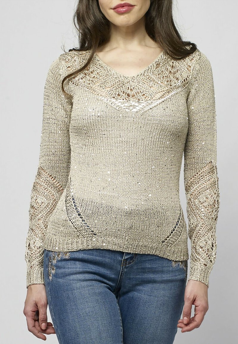 Koroshi CALADO - Jumper - crudo/off-white - Zalando