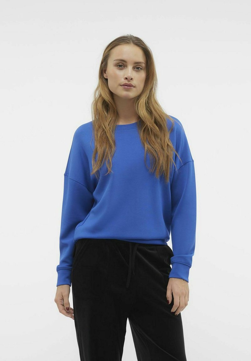 Vero Moda Sweatshirt - beaucoup blue/blau - Zalando