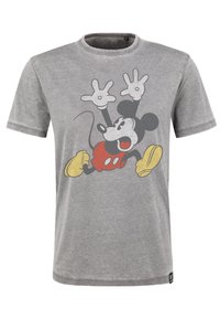 Re:Covered DISNEY MICKEY MOUSE PANIC - T-shirt z nadrukiem/jasnoszary ...